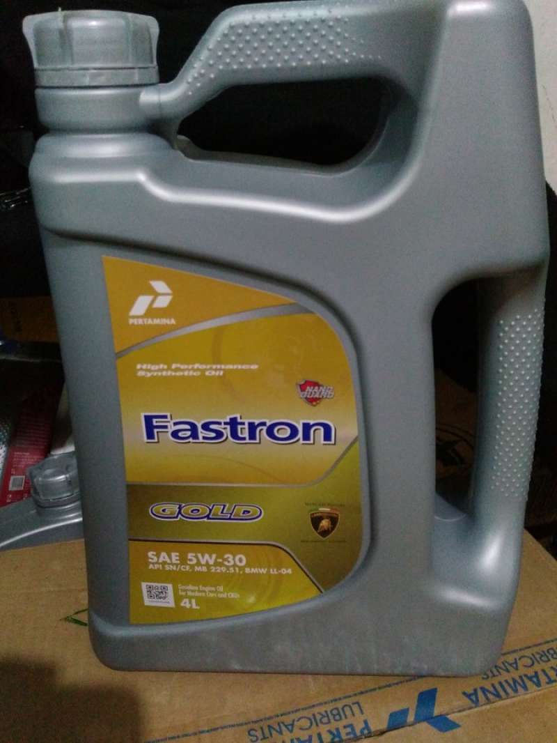 Jual Pertamina Fastron Gold 5w-30 Pfg Galon Di Seller Makarena Store ...