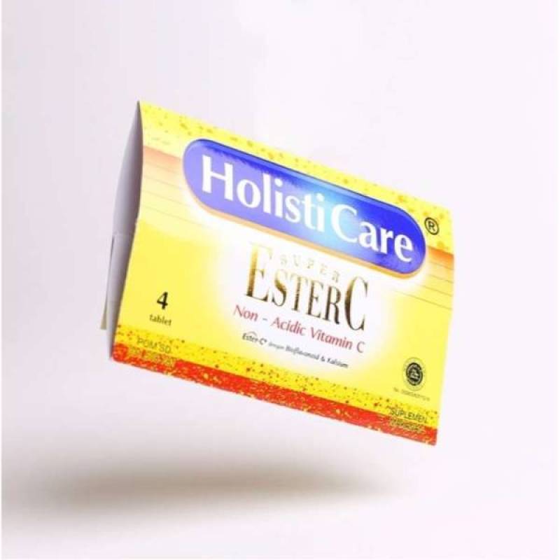 Promo ESTER C HOLISTICARE Strip isi 4 Tablet VITAMIN C MULTIVITAMIN ...
