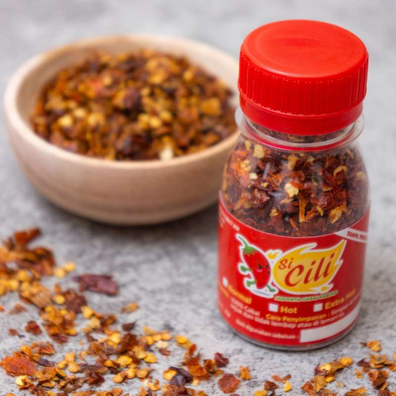 Jual Si Cili - Cabai Kering - Cabe Botol 20g - PEDAS HOT di Seller Si ...