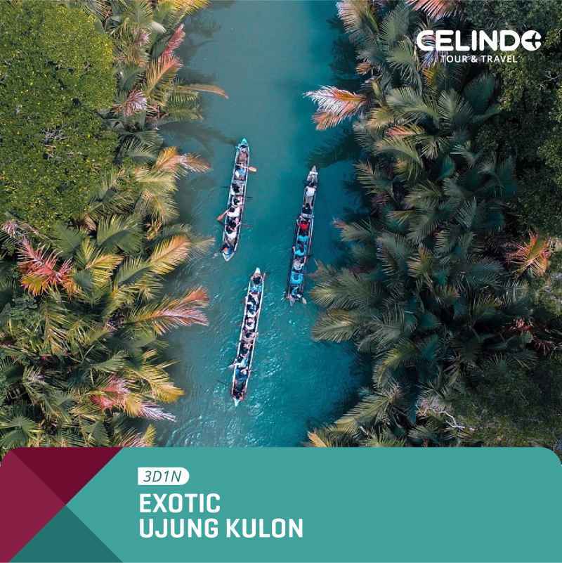 Jual Celindo Tour & Travel Exotic Ujung Kulon Tour Domestik [3 Days/ 1 ...