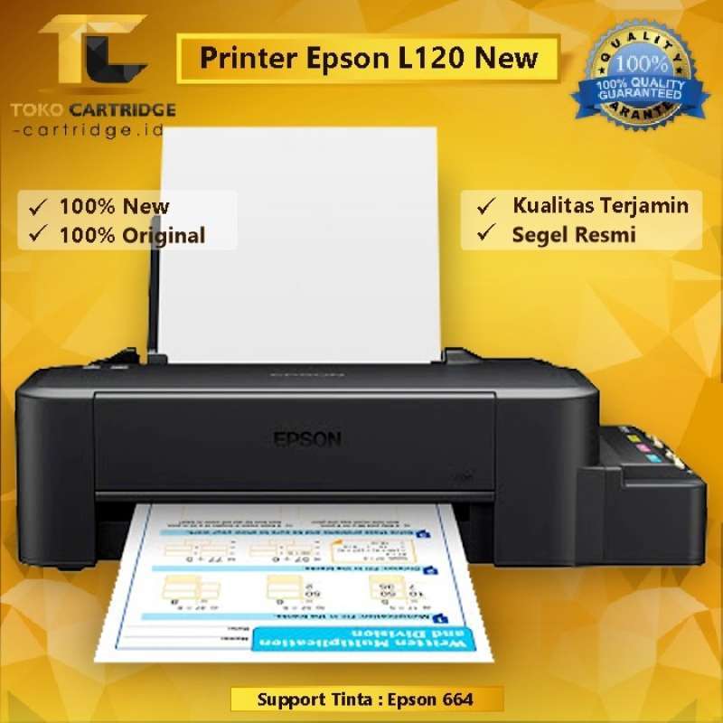 Jual Printer Epson L120 L 120 New Original Printer Infus Epson Ink Tank ...