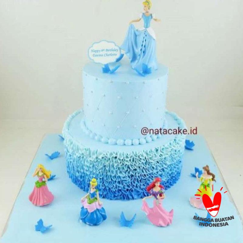 Jual Nata Cake Kue Tart Butter Cream 1201 (atas ukuran bulat 16 cm ...