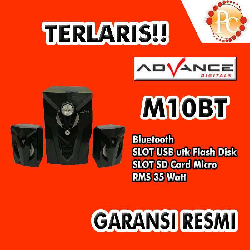 Jual Speaker Aktif Advance M10BT Bluetooth Subwoofer Bass di Seller Primera Communication - | Blibli