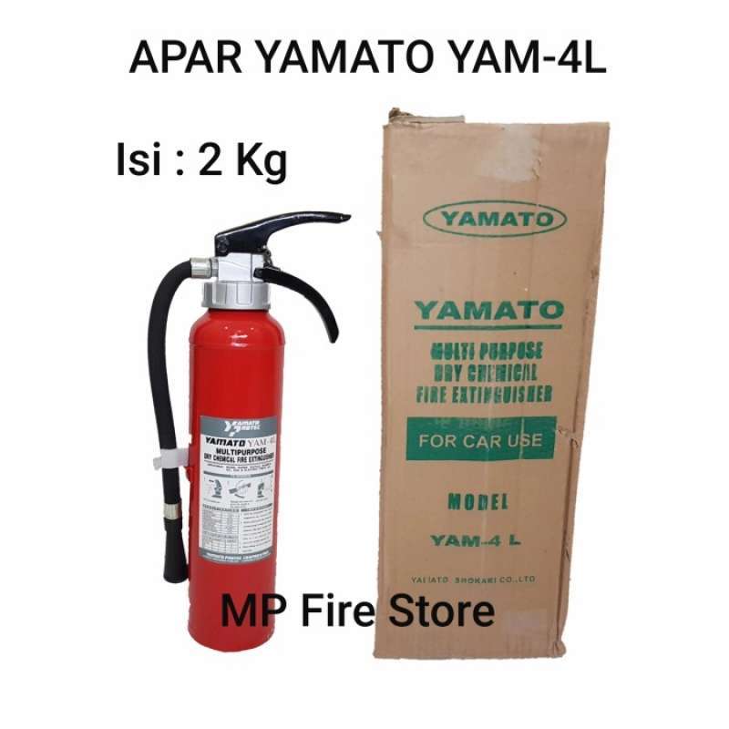 Promo APAR YAMATO YM 4L 2 Kg (ABC Dry Powder) 2kg Tabung Pemadam Api YM-4L Diskon 23% di Seller ...