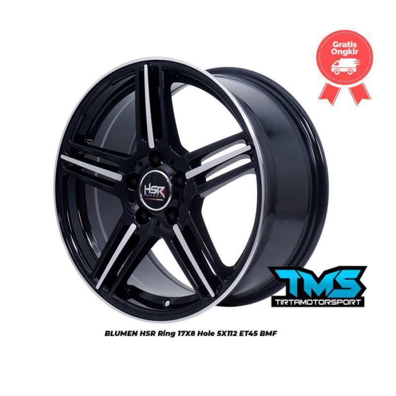 Promo velg mobil racing r17x8 for mercedes, mini cooper, mercedes, vw ...