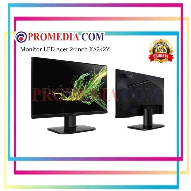 Jual Monitor LED Acer 24inch KA242Y di Seller Promedia com - Promedia ...