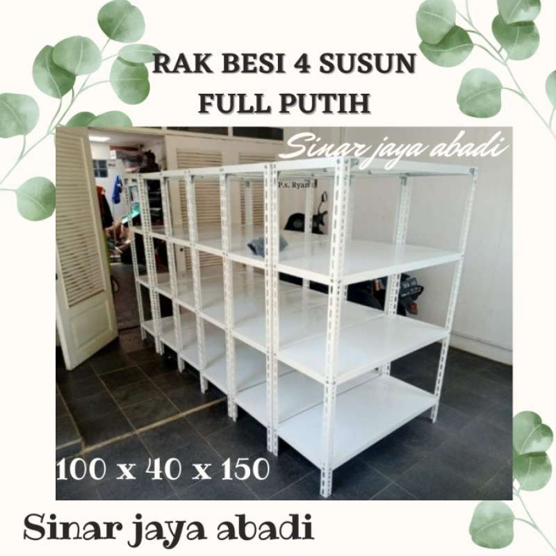 Promo rak Besi Display toko uk P100 x L40cm x T150 Diskon 17% di Seller ...