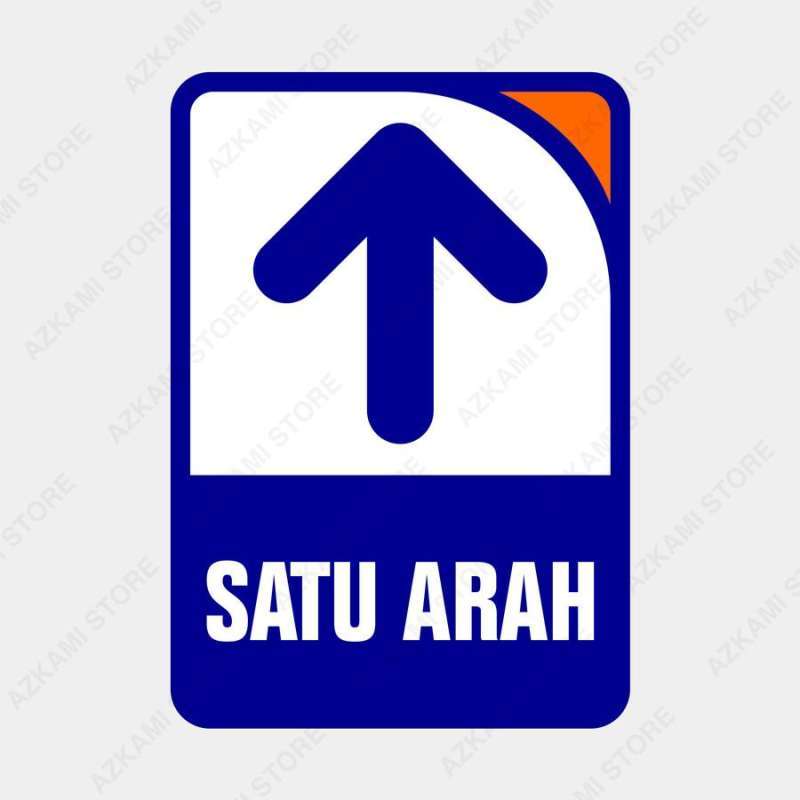 Jual Rambu Satu Arah 35cm X 50cm Plat Alumunium Di Seller Takama Store ...