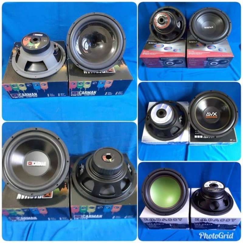 Jual Paket Audio Mobil Subwoofer Plus Box Speaker Di Seller Ageyo ...