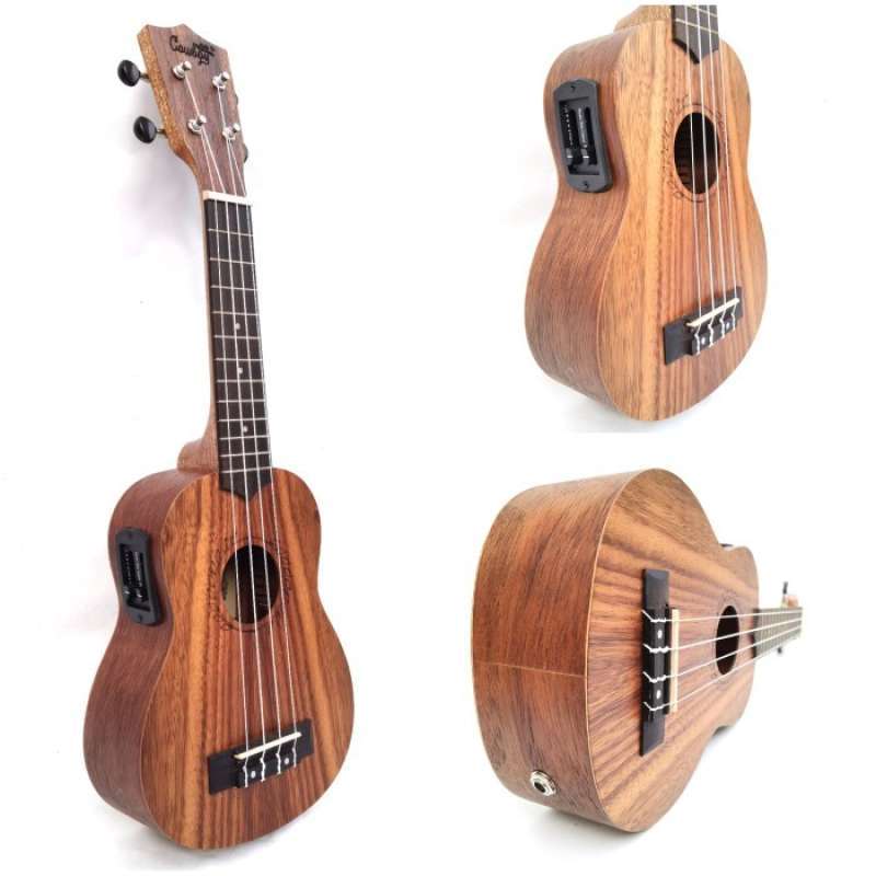 Jual Ukulele Elektrik Cowboy Soprano Sopran 21 Inch Original - Paket A ...