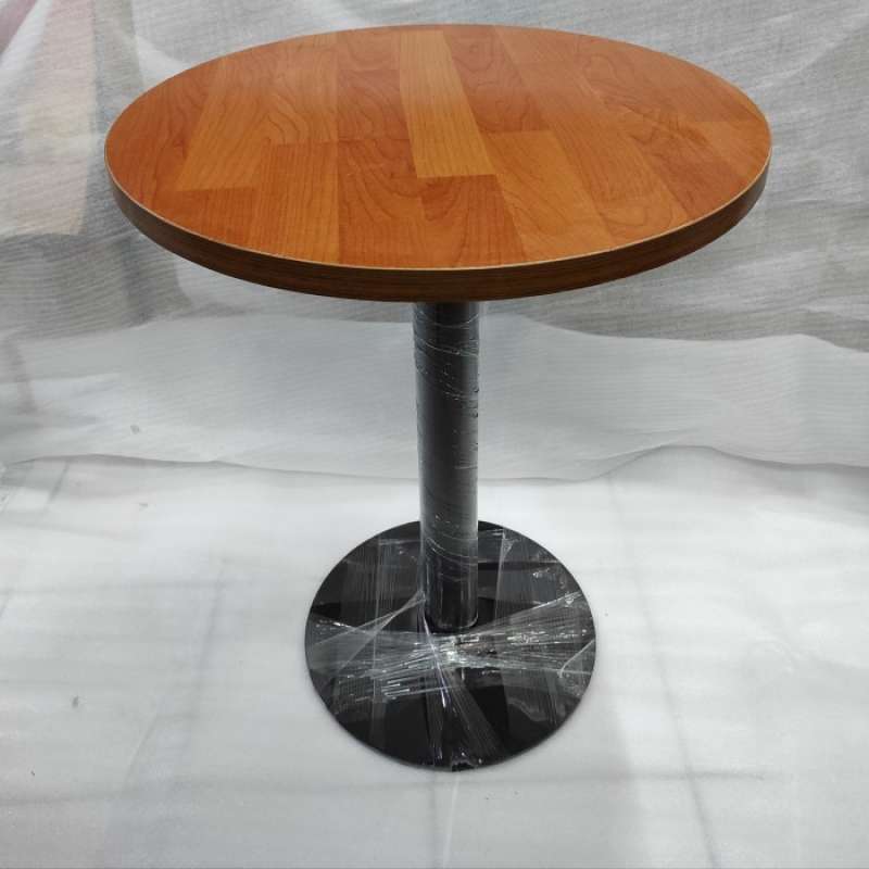 Promo Meja Cafe Bulat 60 cm Diskon 23% di Seller Aizen Store ...