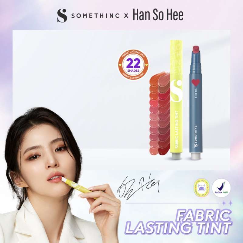 Jual Somethinc Han So Hees Pick Fabric Lasting Tint Lip Tint Natural Lip Mousse Pie Di