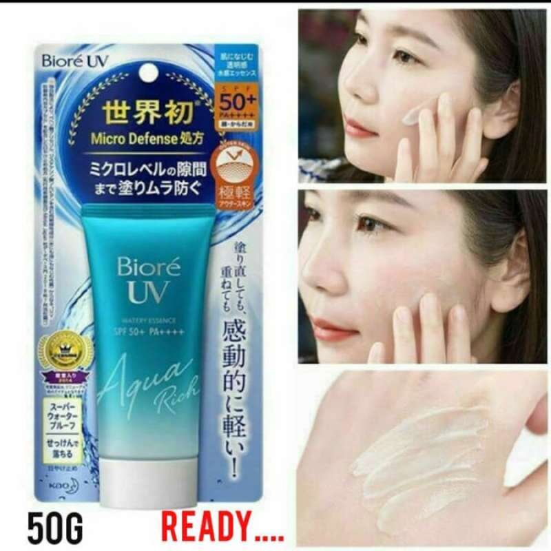 Jual Biore Uv Aqua Rich Watery Essence Spf50+ Sunblock Spf 50 Japan Di ...