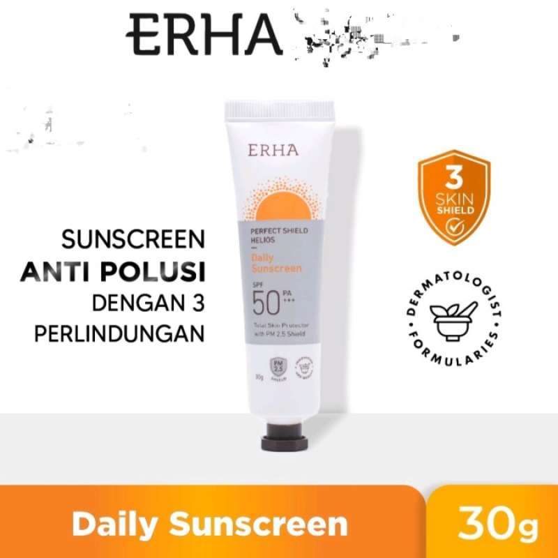Jual Sunscreen/erha Perfect Shield Helios Spf 50 Pa+++ Kemasan 30gr Di Seller Paras Ayu - Tugu ...