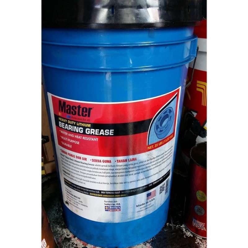 Promo MASTER Heavy Duty Lithium Bearing Grease - Gemuk Grease Pelumas ...