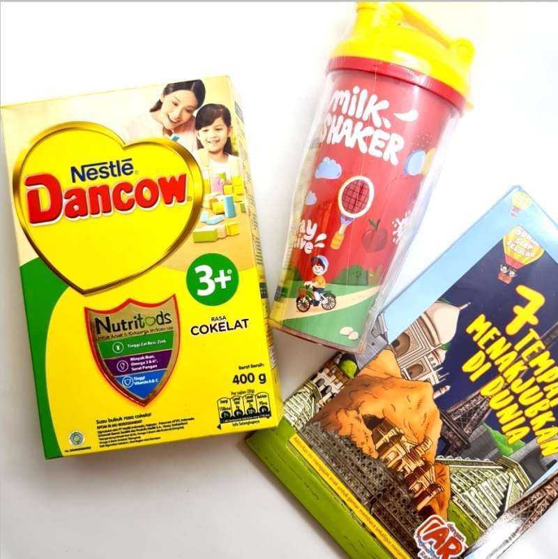 Jual Nestle Dancow 3+ 400 gr coklat Berhadiah Snk ada di deskripsi ...