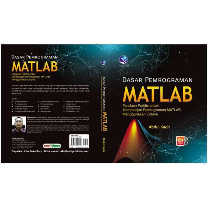 Jual Buku Dasar Pemrograman Matlab Panduan Praktis Untuk Mempelajari Pemrograman Matlab