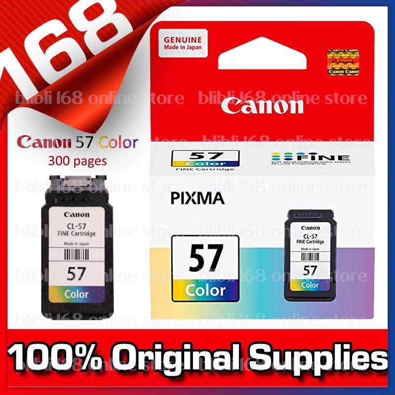 Jual Cartridge Canon CL-57-CL57 Color Catridge Printer E400-E410-E417 ...