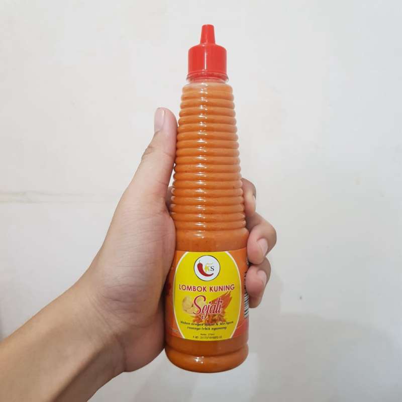 Jual Lombok Kuning Sejati 275ml Oleh Oleh Asli Khas Makassar Sulawesi ...