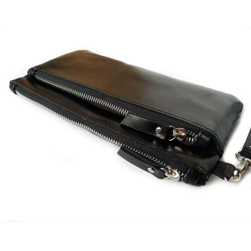Jual Dompet Hp Kulit Asli Sapi Warna Hitam - Dompet Pouch. Pouch Kulit ...