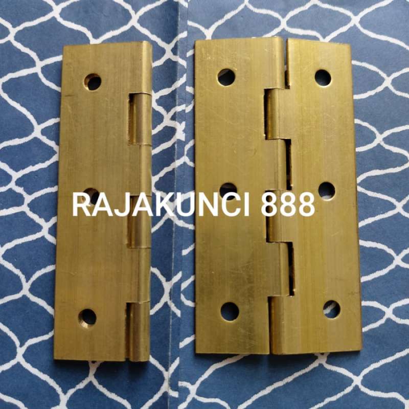 Jual Engsel KUNINGAN 3in / Engsel 3in / Engsel solid brass 3in / Engsel ...
