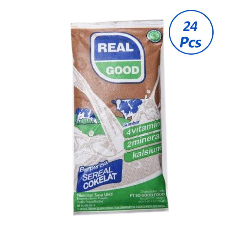 Jual Real Good Susu Bantal Cokelat [60 Ml/24 Pcs] Di Seller Sumarno ...