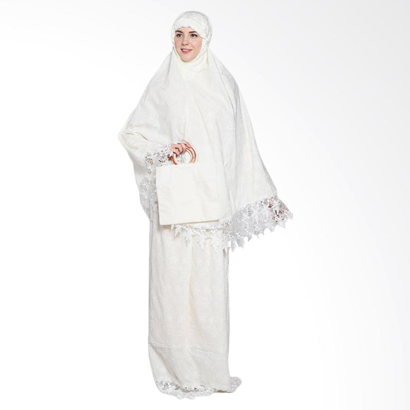 Mukena Katun Paris Putih | grosir mukena dan gamis abaya jilbab hijab ...