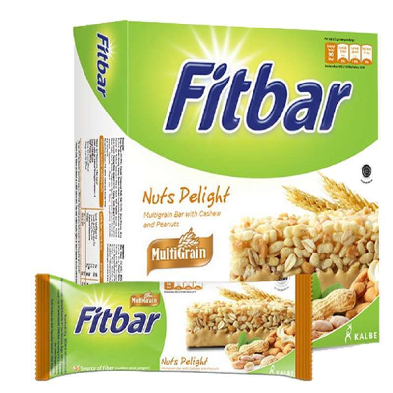 Jual Fitbar Fitbar Multigrain nuts [22 gram / 12 pcs] di Seller Orion ...
