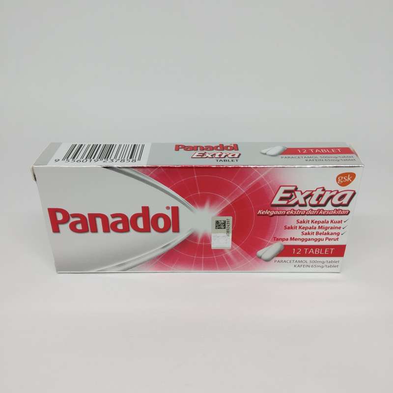Promo [IMPORT] PANADOL Extra (1 Box = 12 Tablets) Diskon 80% di Seller ...