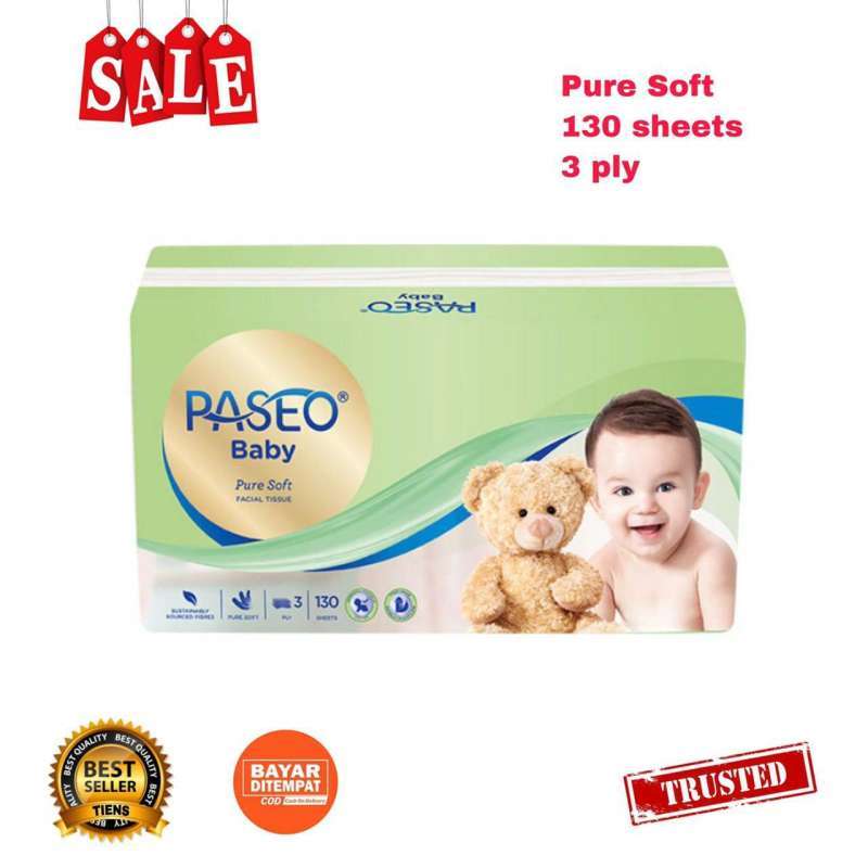 Jual paseo baby pure soft tissue 130's di Seller Rumah tissue - Pekayon ...