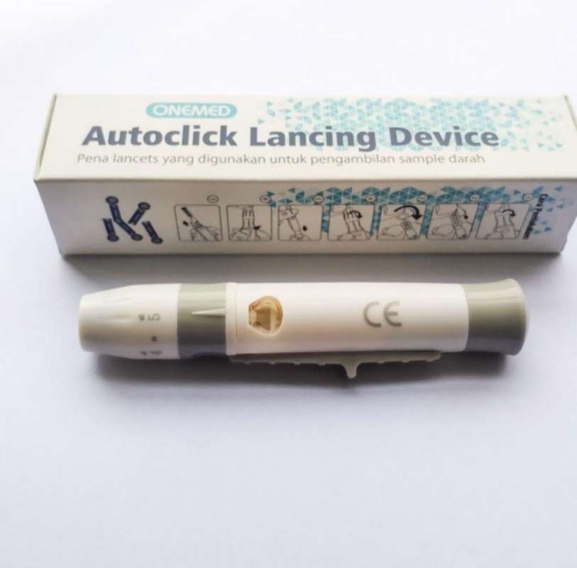 Jual Onemed Autoclick Lancing Device Alat Pengambilan Sample Darah Di ...
