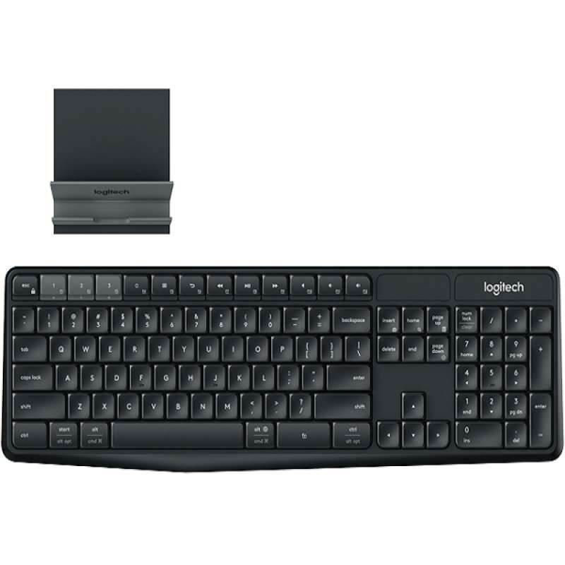 Jual Logitech K375s Wireless Keyboard Multi-Device With Stand di Seller ...