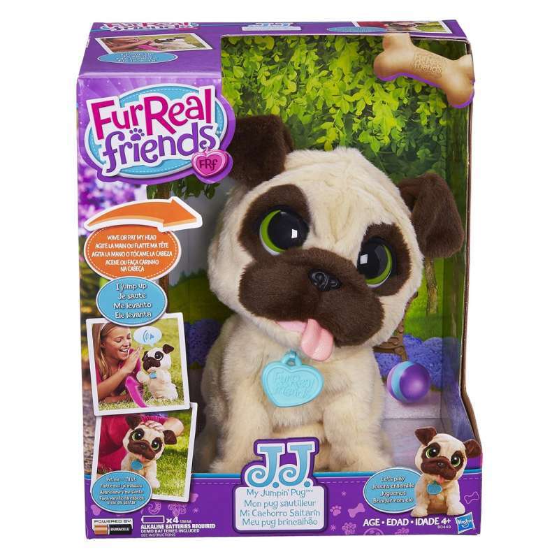 Jual FurReal Friends JJ My Jumpin’ Pug Pet Original - Coklat di Seller ...
