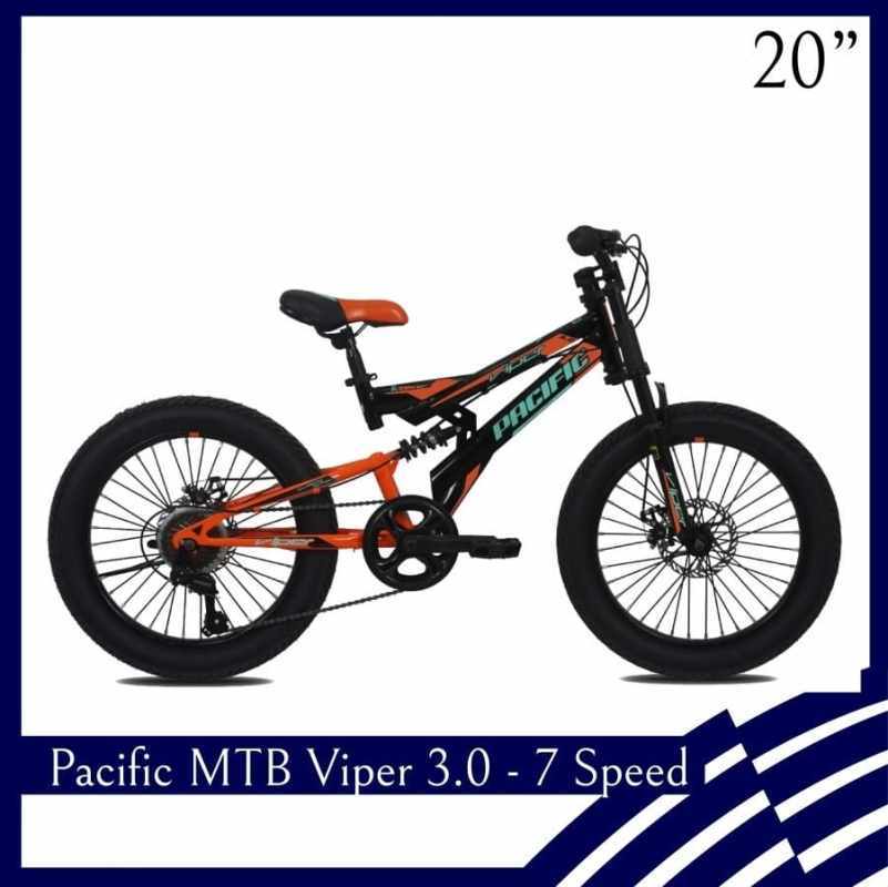 Jual PACIFIC Viper 3.0 Sepeda gunung MTB 20 inch - Hitam di Seller AA ...