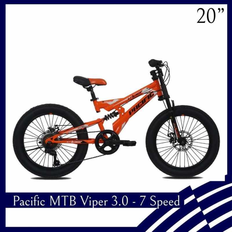 Jual PACIFIC Viper 3.0 Sepeda gunung MTB 20 inch - Hitam di Seller AA ...