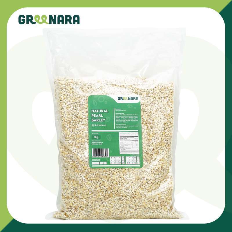 Jual Natural Pearl Barley / Biji Jali - Jali 1Kg di Seller GREENARA ...