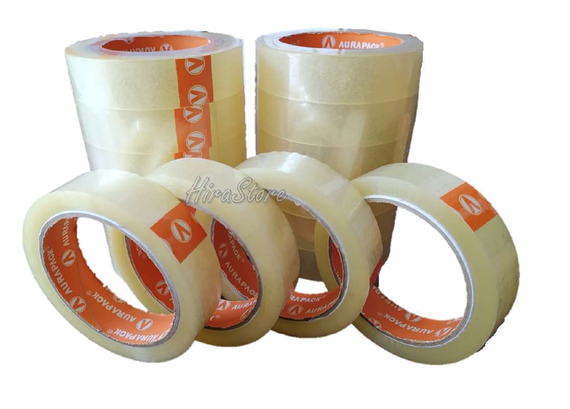 Promo Selotip / Isolasi / Solatip 1 inch merk aurapack 24 mm 72 yard 45 ...