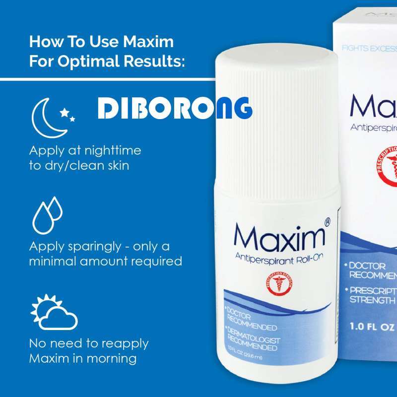 Promo Maxim Antiperspirant Deodorant Roll On 20 ml, Original Obat ...