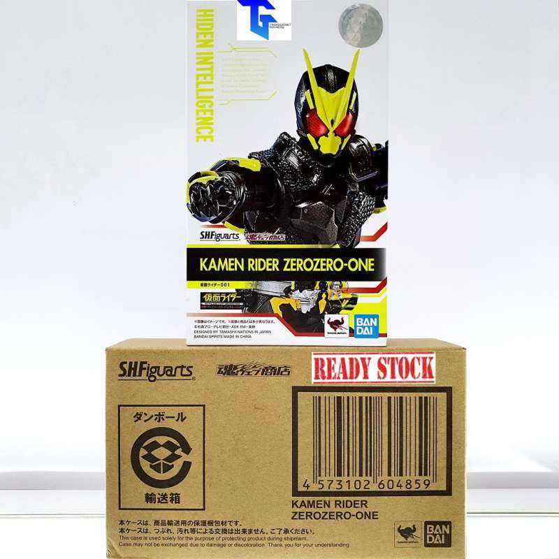 Jual Bandai Shf Kamen Rider Zerozero One 001 - Shfiguarts Tamashii ...