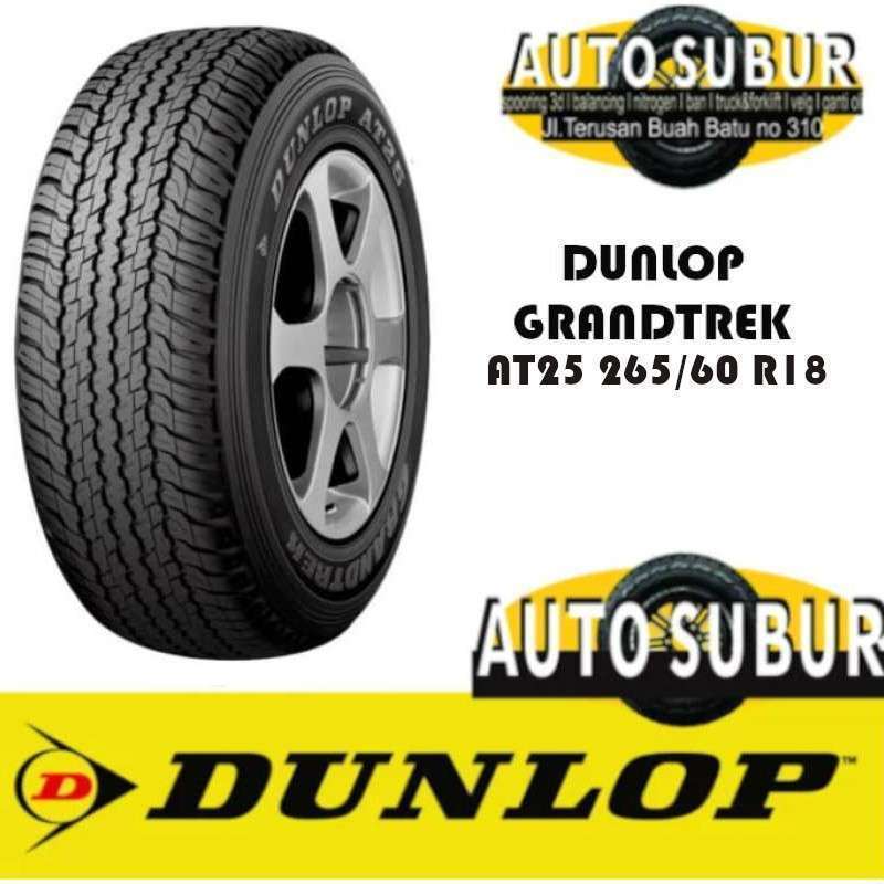 Jual DUNLOP GRANDTREK AT25 265/60 R18 Ban Mobil di Seller Auto Subur - Kujangsari, Kota Bandung ...