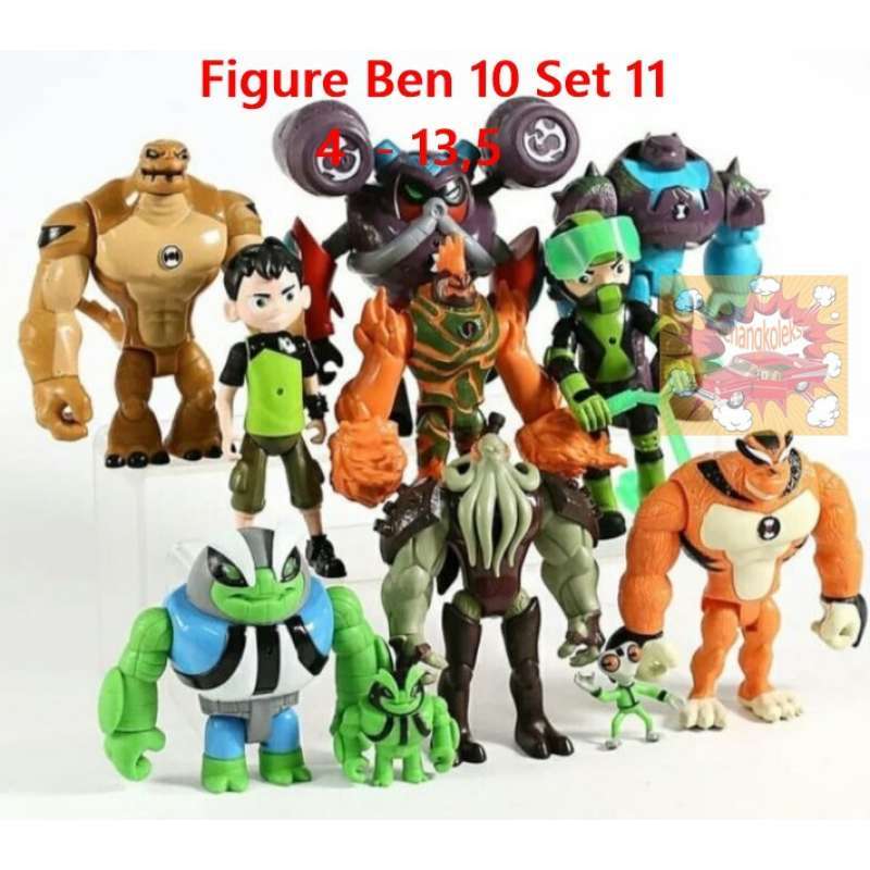 Jual ACTION FIGURE BEN 10 Set 9 Pcs di Seller Denis Toy - Tamansari ...