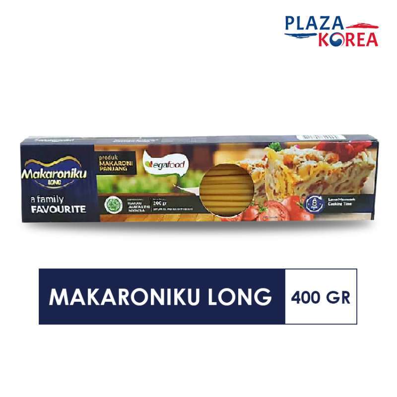 Jual Makaroniku Long Macaroni 400 Gram - Pasta Instant Makaroni Panjang ...