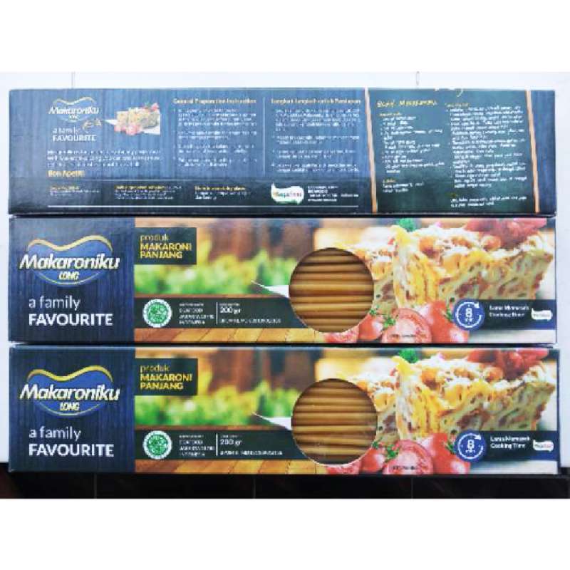 Jual Makaroniku Long Macaroni 400 Gram - Pasta Instant Makaroni Panjang ...