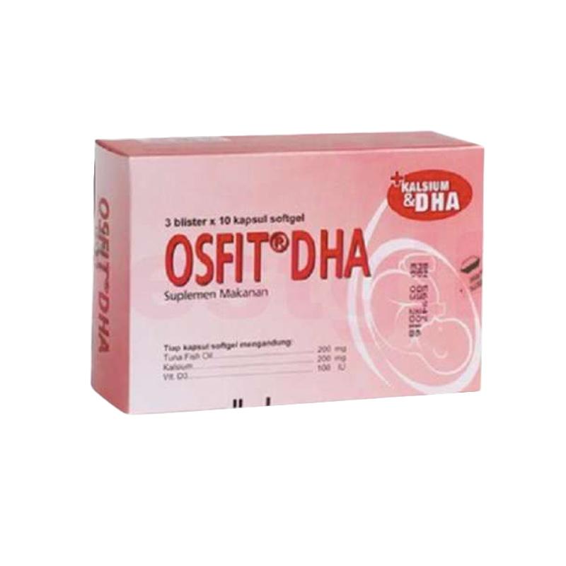 Jual Osfit Dha Kalsium Janin Masa Hamil Kehamilan Fungsi Sel Otak ...