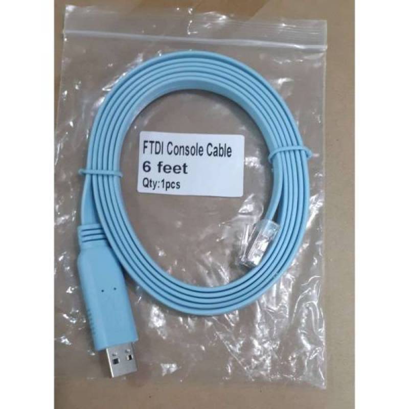 Promo Kabel Console FTDI USB to RJ45 1.8 Meter 1.8M Diskon 14% di ...