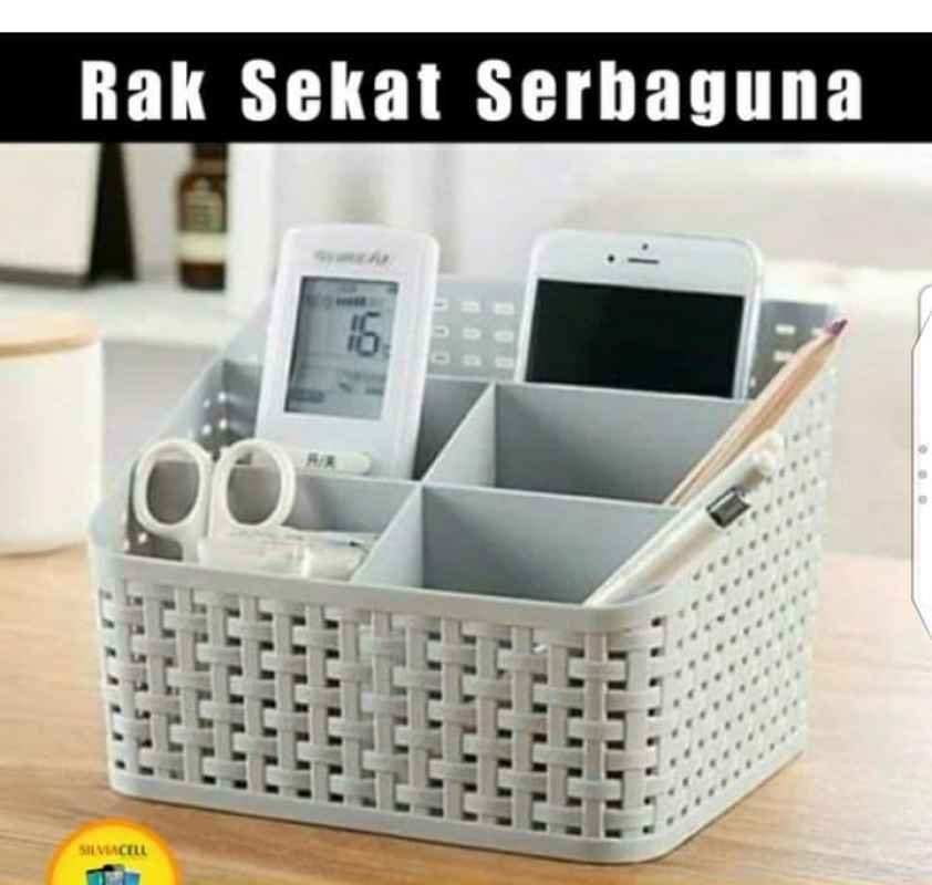 Jual rak plastik 5 sekat, rak organizer di Seller silvia cell surabaya ...