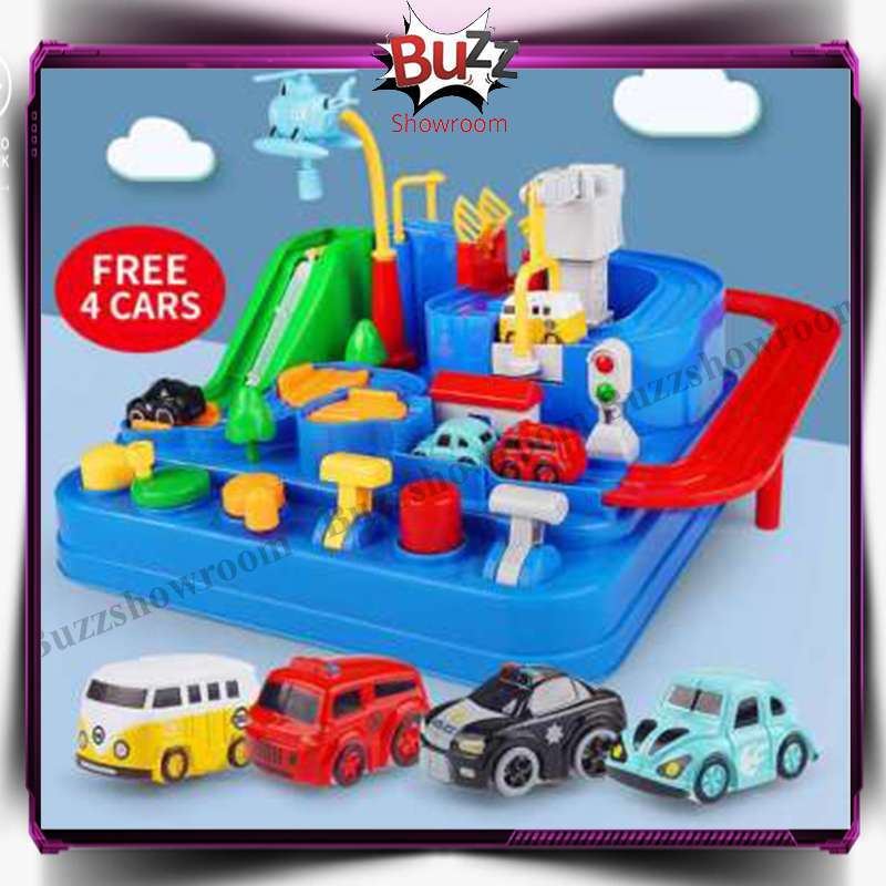 Jual Brain Game Car Track Big Adventure Mainan Edukasi Anak Simulasi ...