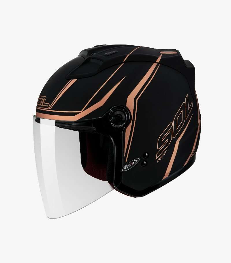 Jual Helmet Motor Cross Open Face 27S CORE Include Backup Components ...