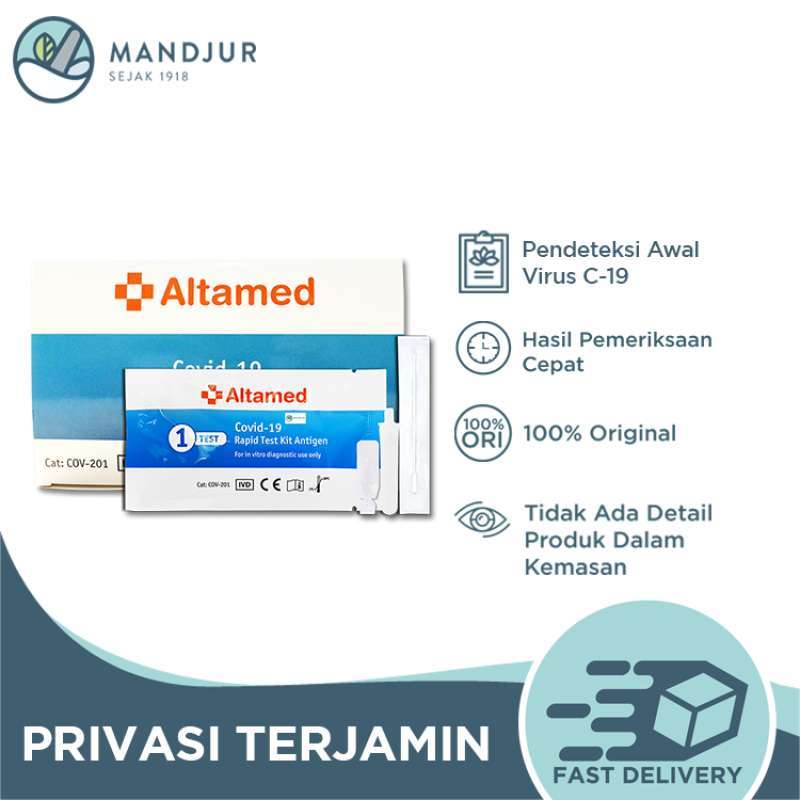 Jual Rapid Test Antigen Altamed 1 Set | Altamed Rapid Test Antigen Di ...