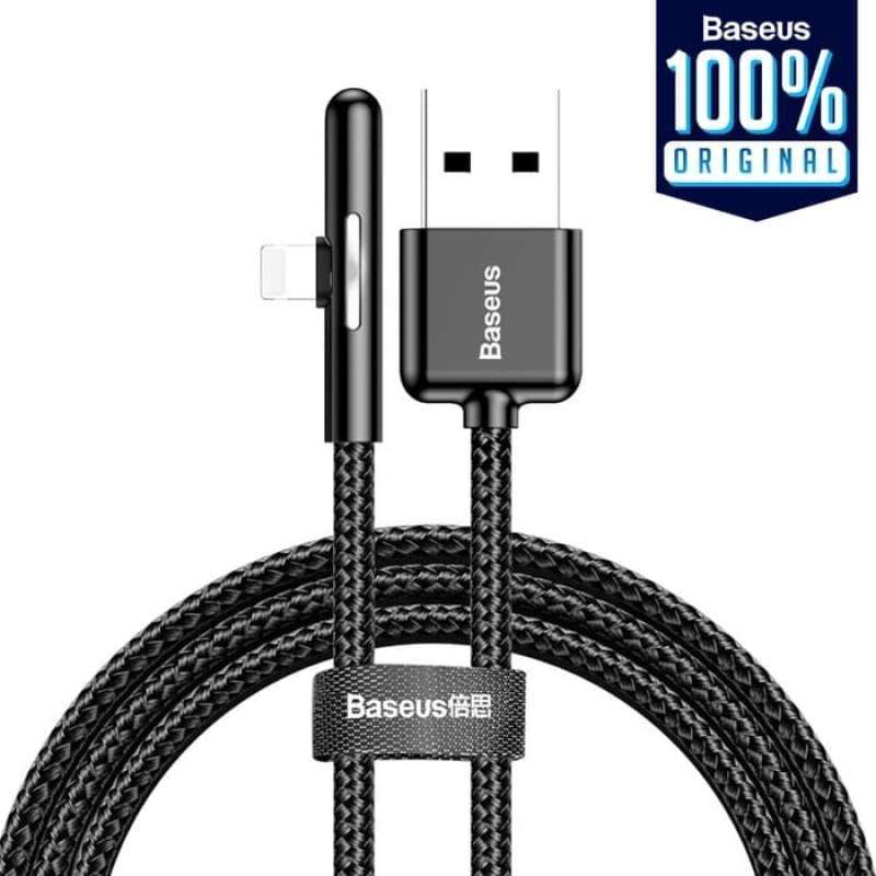 Jual BASEUS KABEL USB GAME MOBILE IPHONE LIGHTNING LED CABLE FAST ...